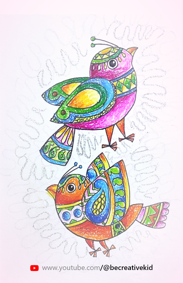 Free coloring page for coloring Sparrow pdf download and fill color - how