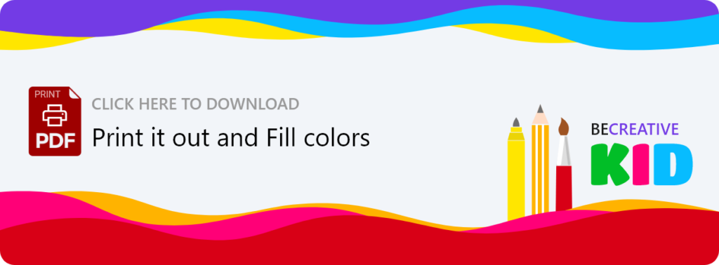 Free coloring page for coloring Parrot pdf download and fill color - how to