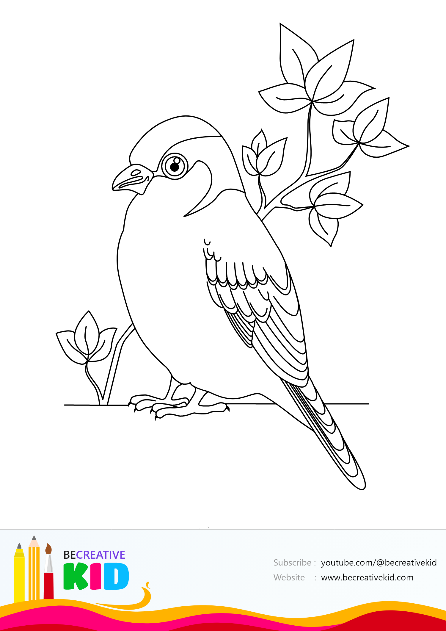Free coloring pages for coloring Sparrow pdf download and fill color - how